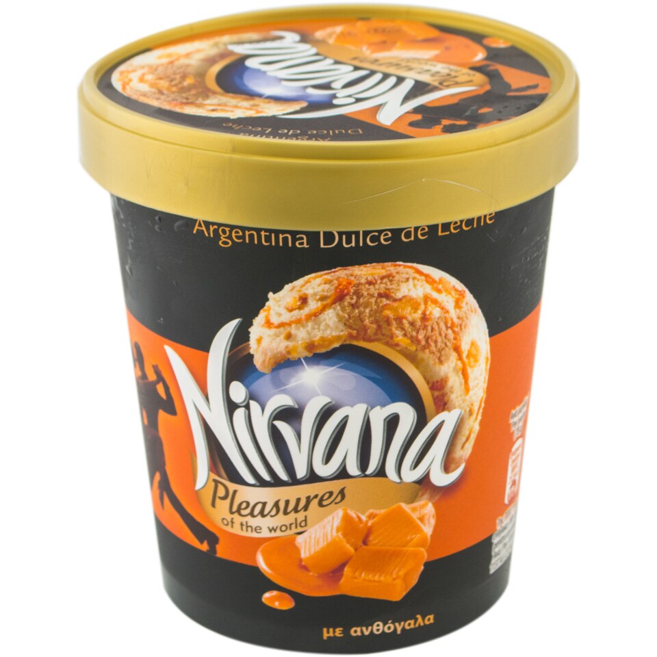 Nirvana | Inghetata cu aroma de vanilie cu lapte condensat cameralizat ...