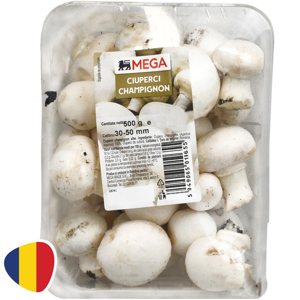 MEGA | Ciuperci Champignon 500g | Mega-image