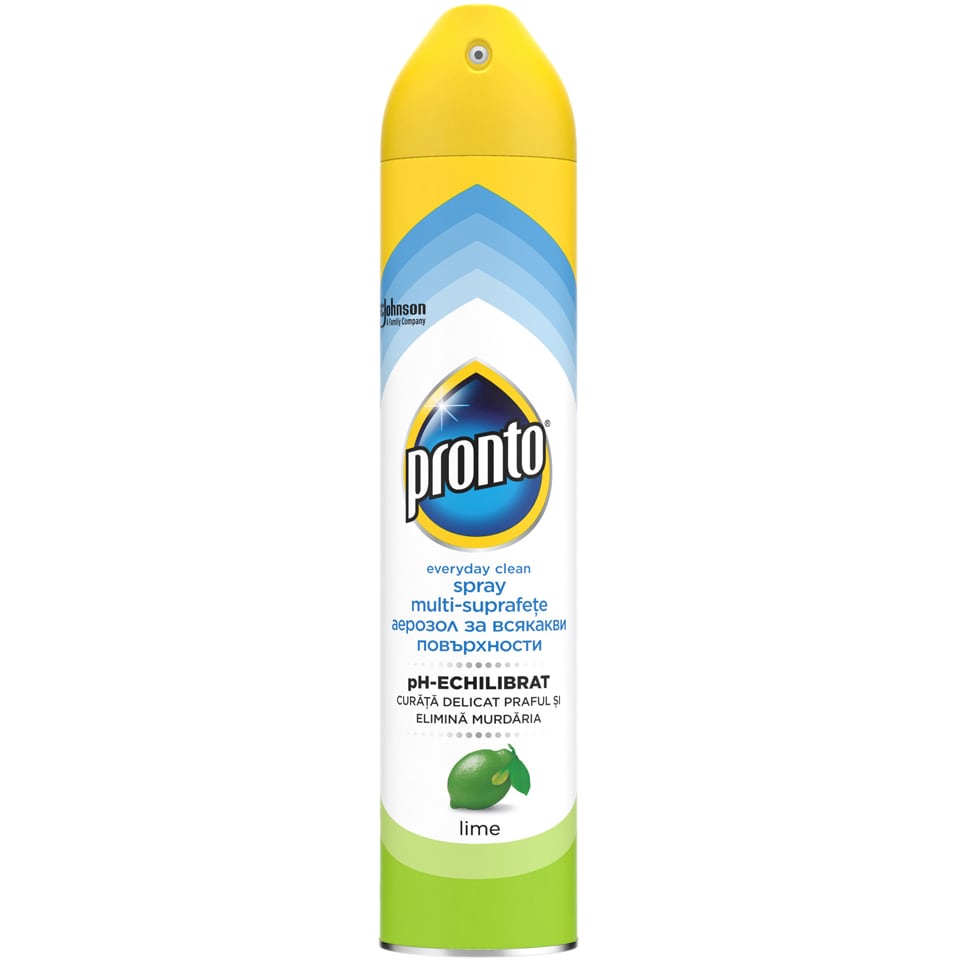 Pronto | Lime | Spray de curatat multisuprafete lime 300ml | Mega-image
