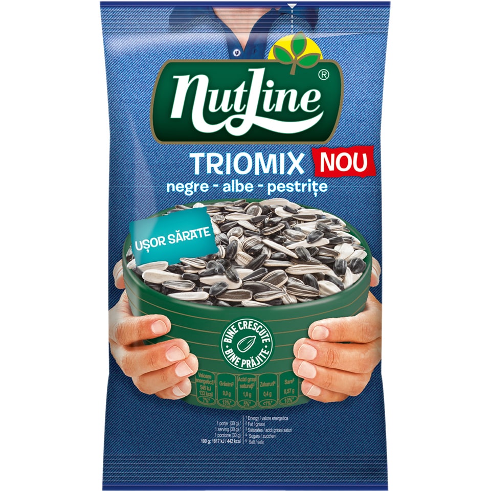 Nutline | Triomix | Mix de seminte de floarea-soarelui 100g | Mega-image