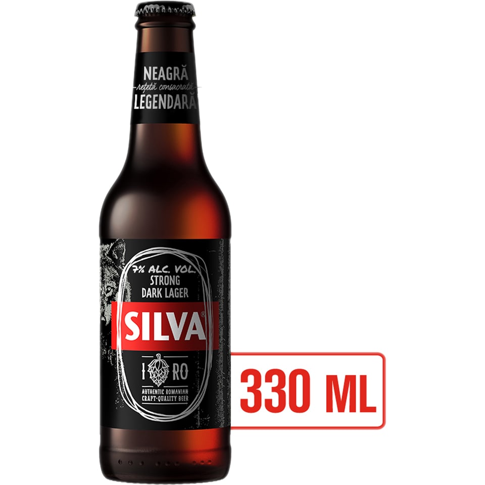 Silva | Bere Strong Dark 0.33L | Mega-image