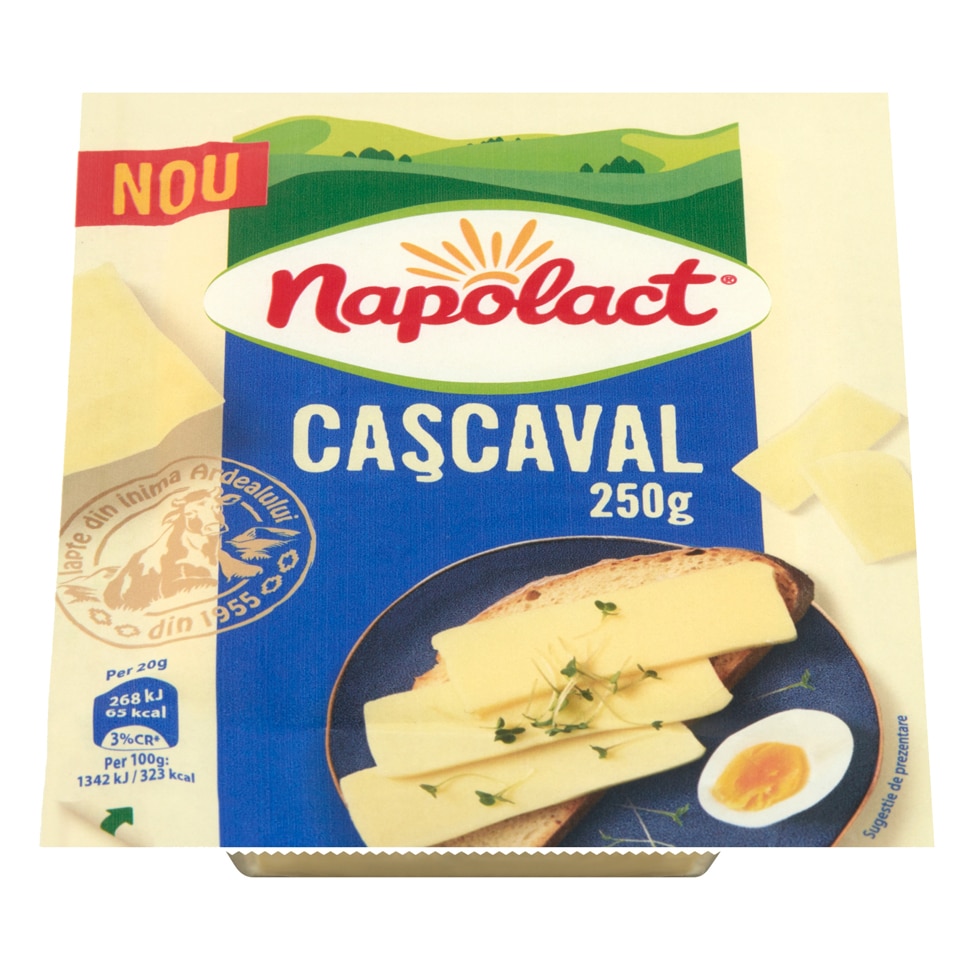 Napolact | Cascaval 250g | Mega-image