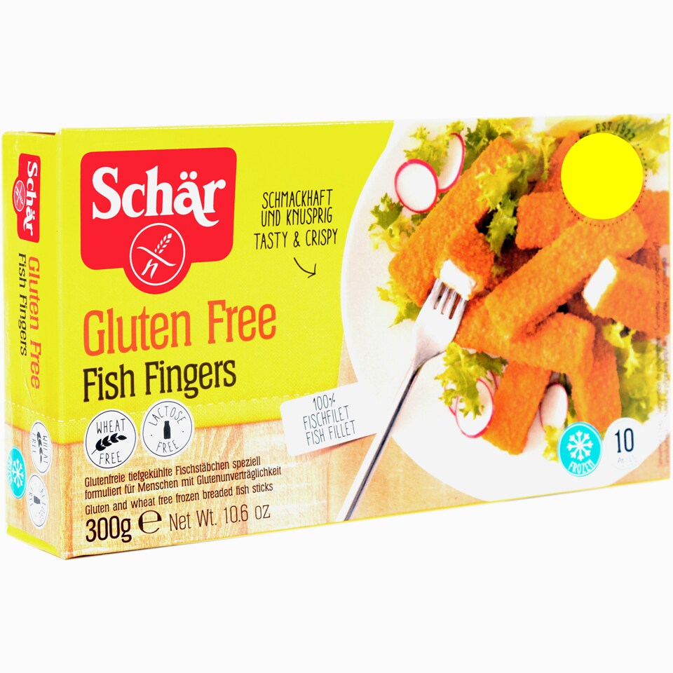 Schar | Fish fingers fara gluten 300g | Mega-image