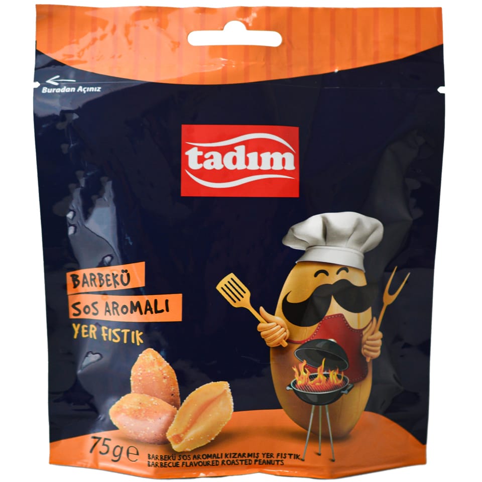 Tadim | Arahide prajite cu aroma de barbeque 75g | Mega-image
