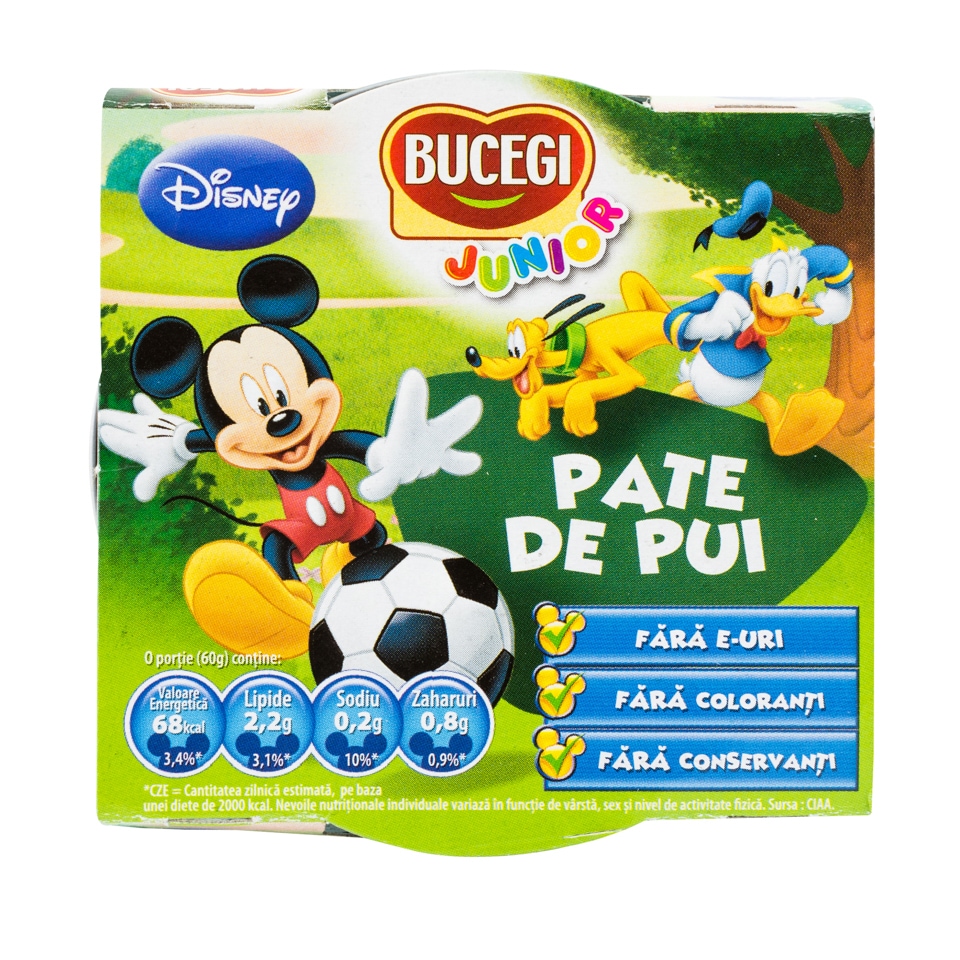 Bucegi | Junior | Pate de pui Mickey 120g | Mega-image