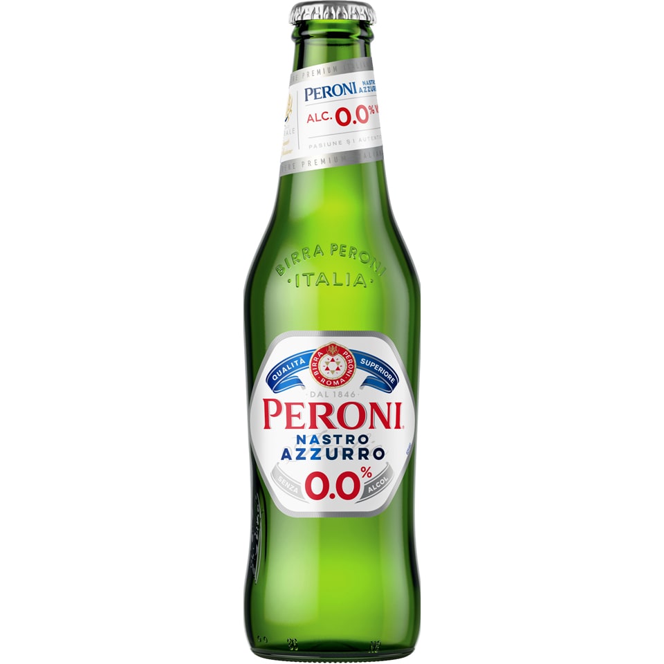 Peroni Nastro Azzurro | Bere blonda fara alcool 0.33L | Mega-image