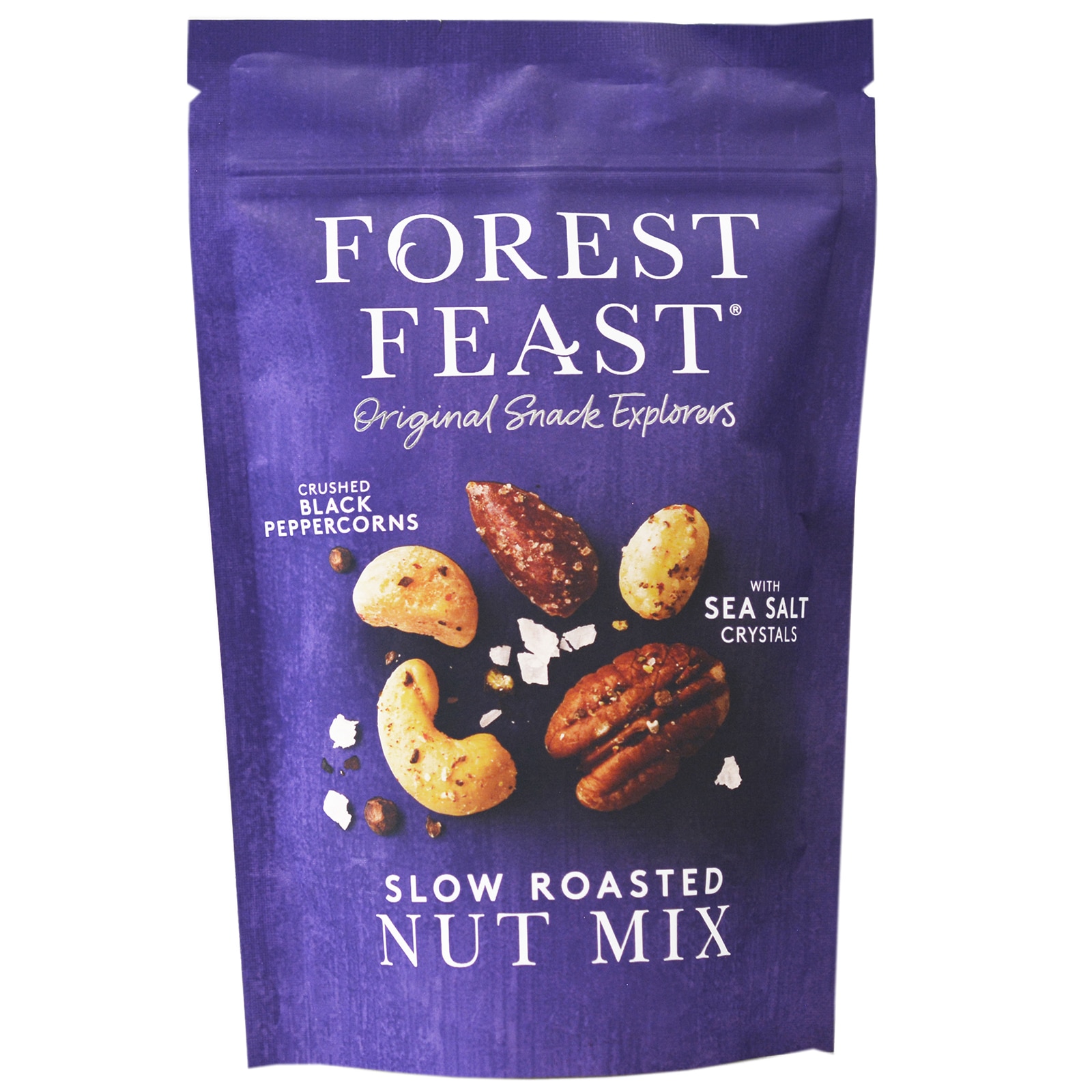 Forest Feast | Mix de nuci cu sare de mare si piper negru 120g | Mega-image