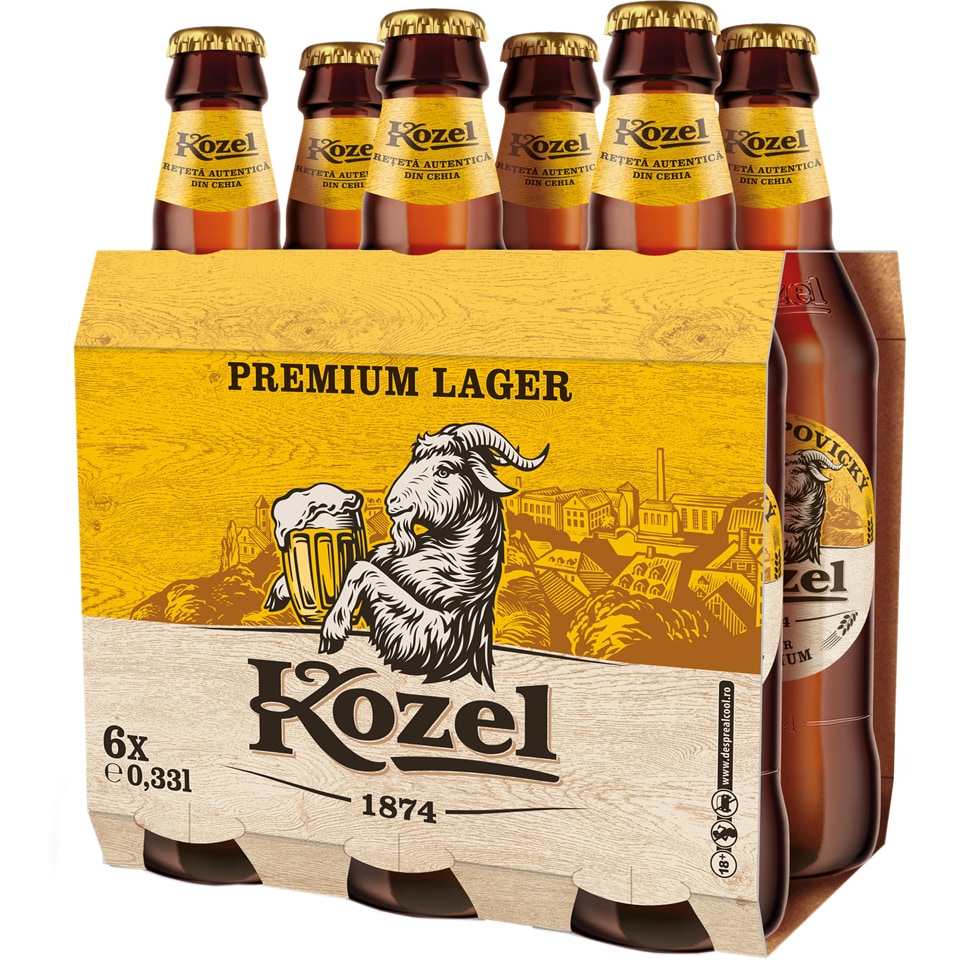 Kozel | Bere Premium Lager 6x0.33L | Mega-image