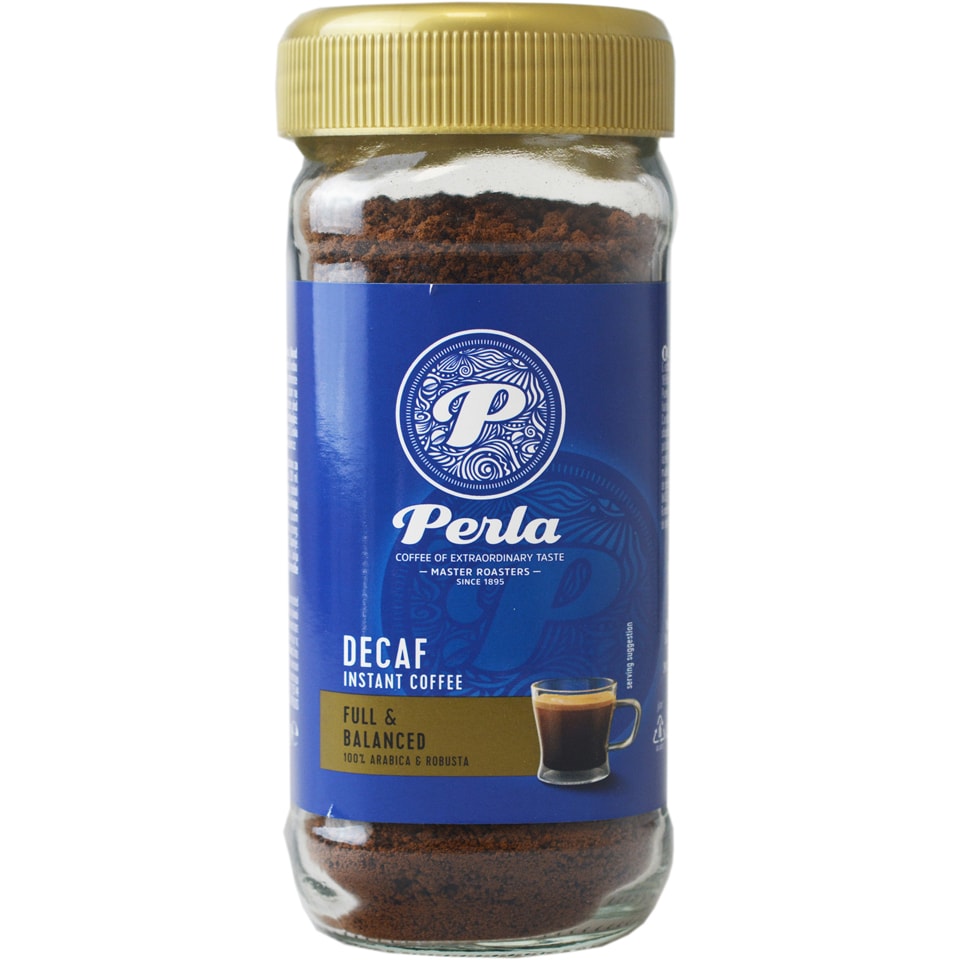 Perla | Cafea instant decofeinizata 100g | Mega-image