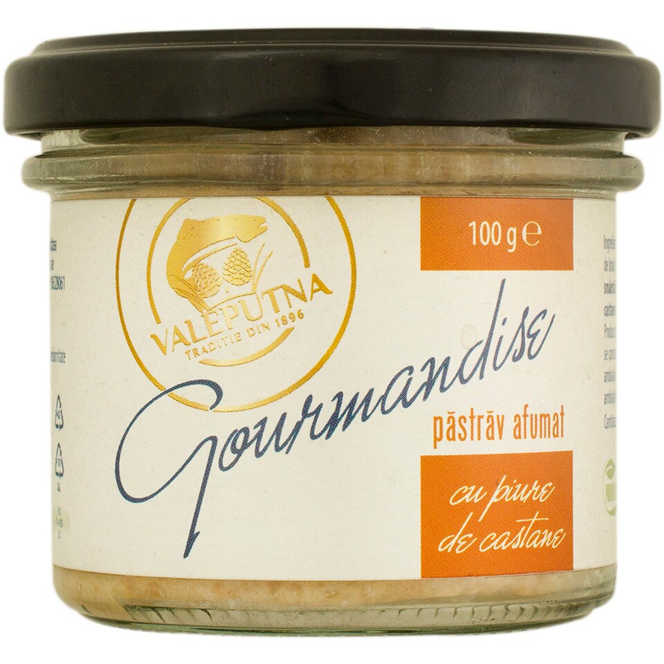 Valeputna | Gourmandisse | Pastrav cu piure de castane 100g | Mega-image