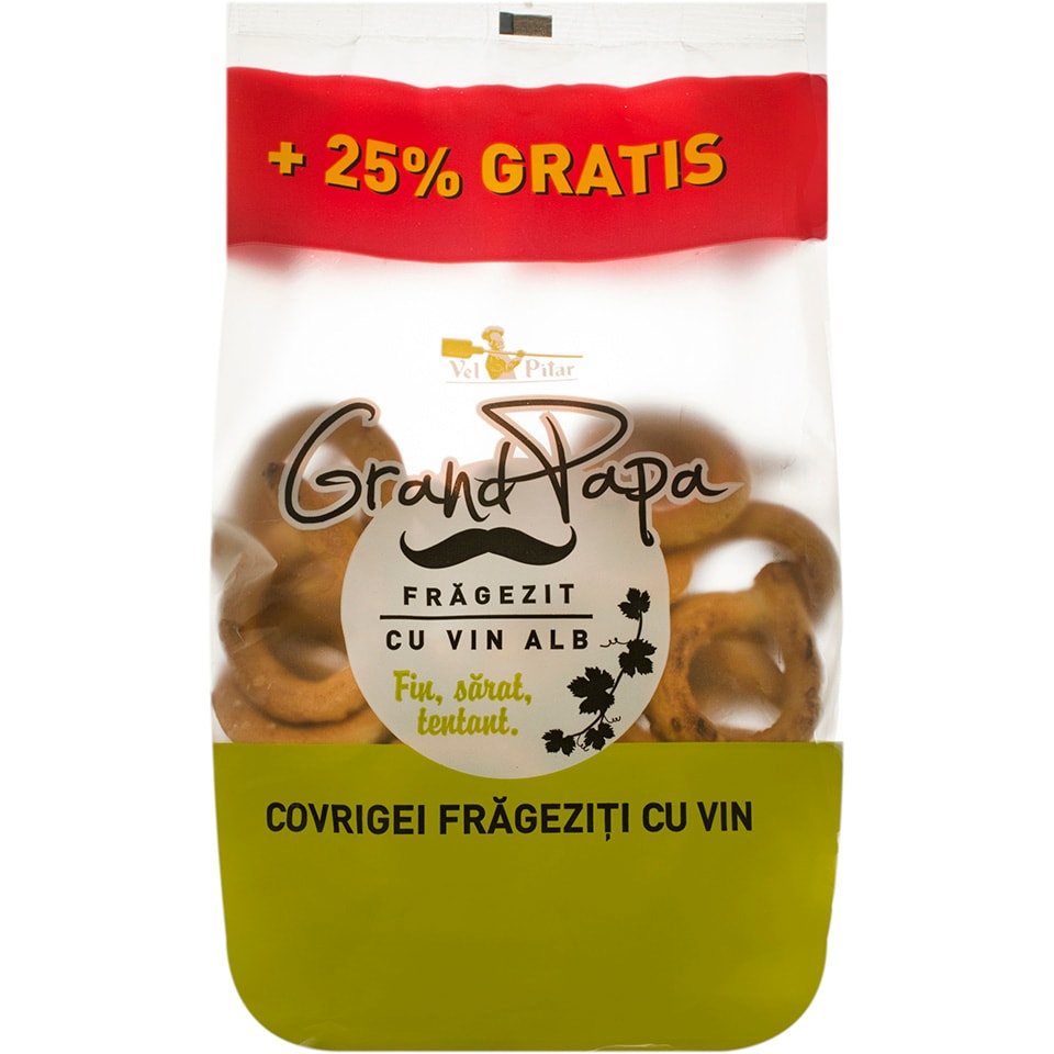 Grand Papa | Covrigei cu vin alb 290g | Mega-image