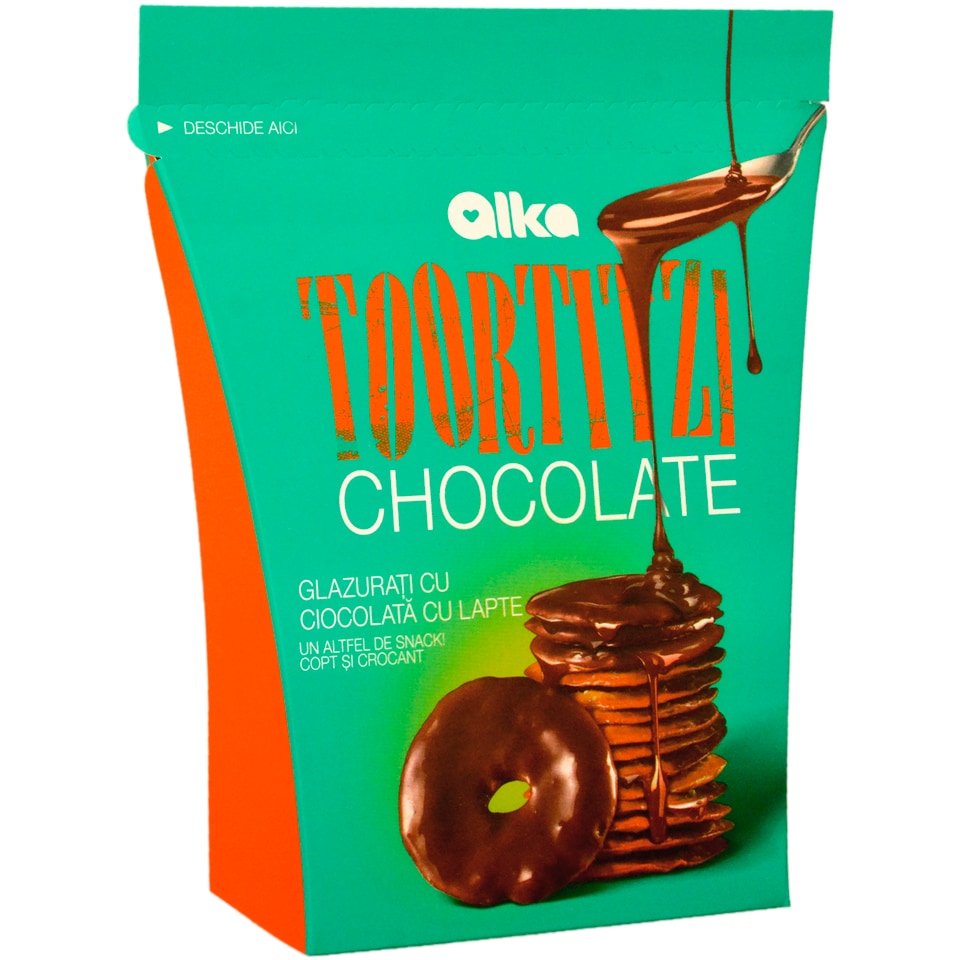 Toortitzi | Toortitzi cu ciocolata cu lapte 100g | Mega-image