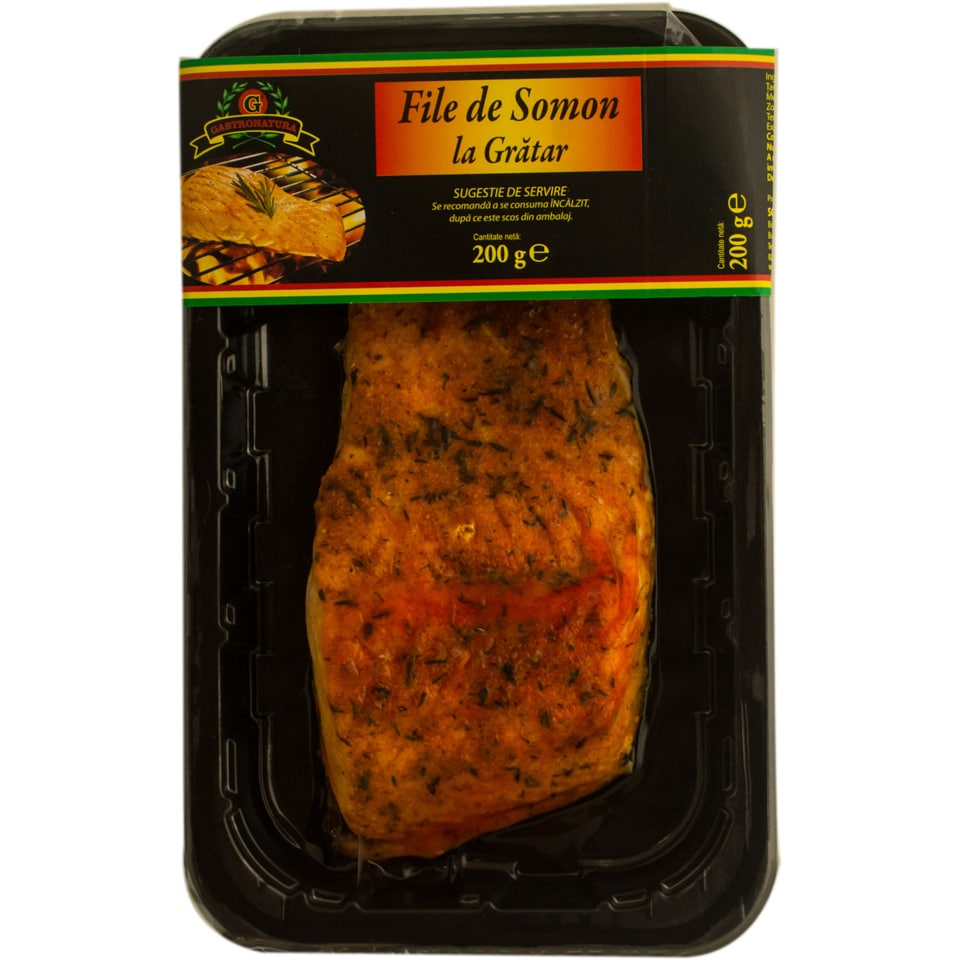 Negro 2000 | File de somon la gratar 200g | Mega-image