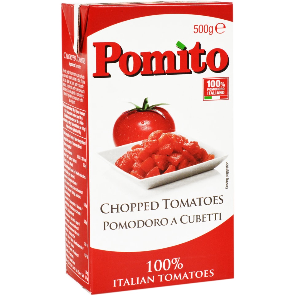 Pomito | Rosii taiate 500g | Mega-image