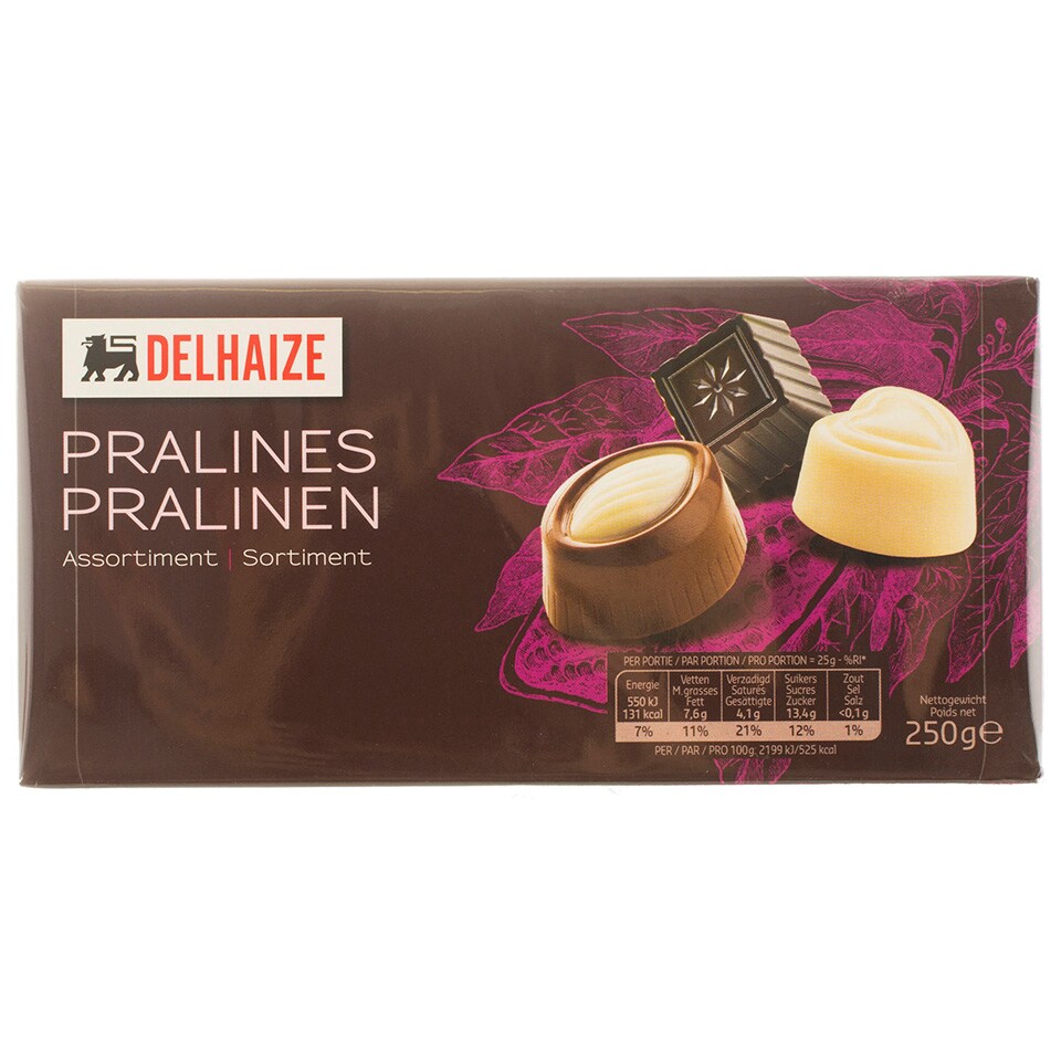 Delhaize | Praline asortate 250g | Mega-image
