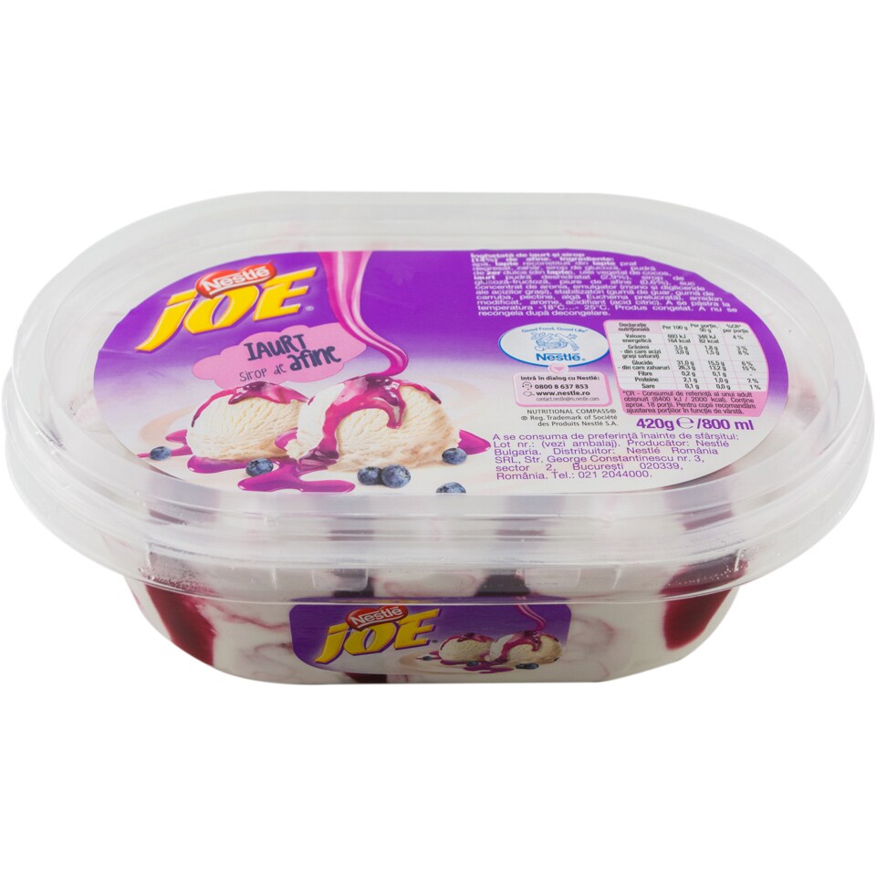 Joe | Inghetata de iaurt si sirop de afine 800ml | Mega-image