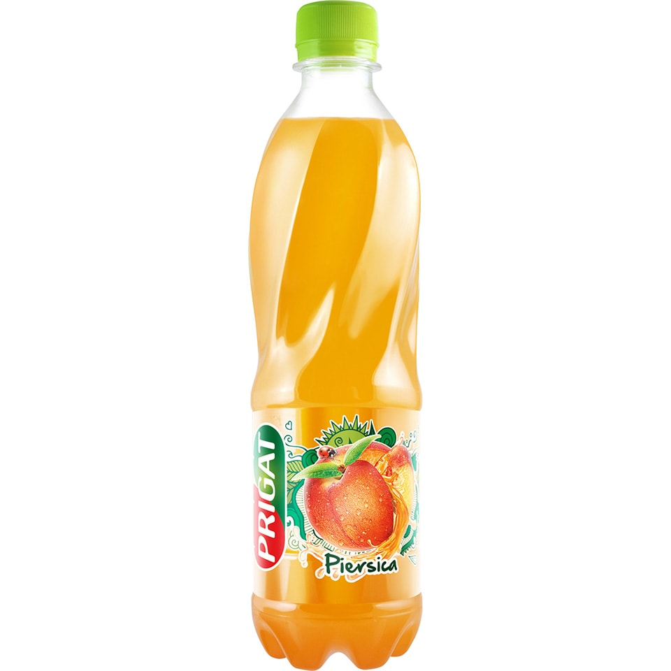 Prigat | Bautura racoritoare necarbonatata cu suc de piersica 0.5L ...
