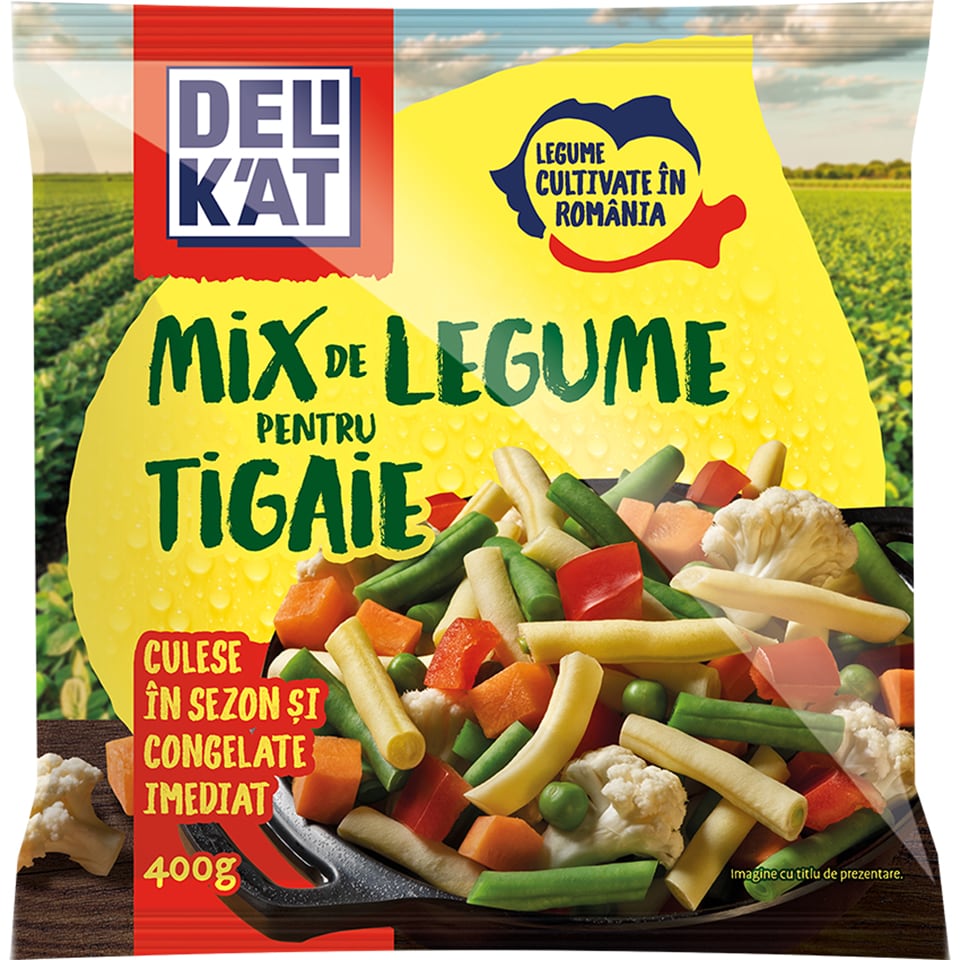 Delikat | Mix de legume pentru tigaie 400g | Mega-image