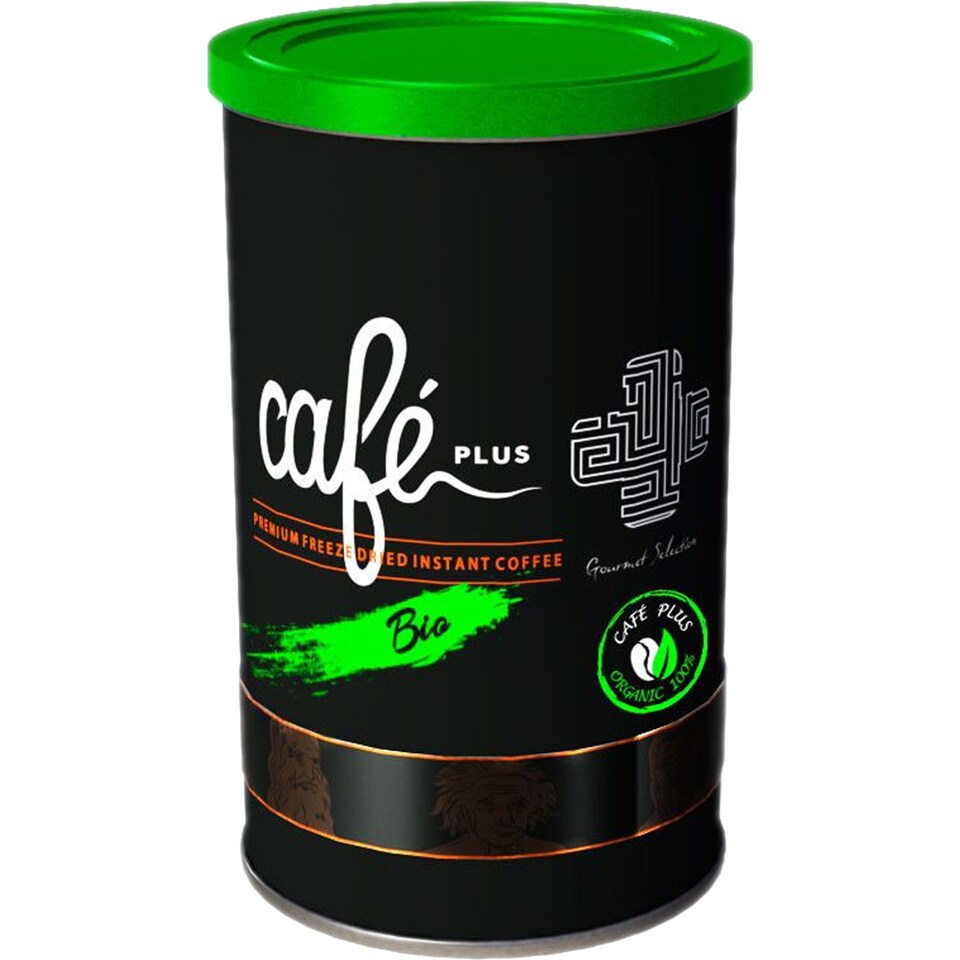 Cafe Plus | Cafea instant bio 100g | Mega-image