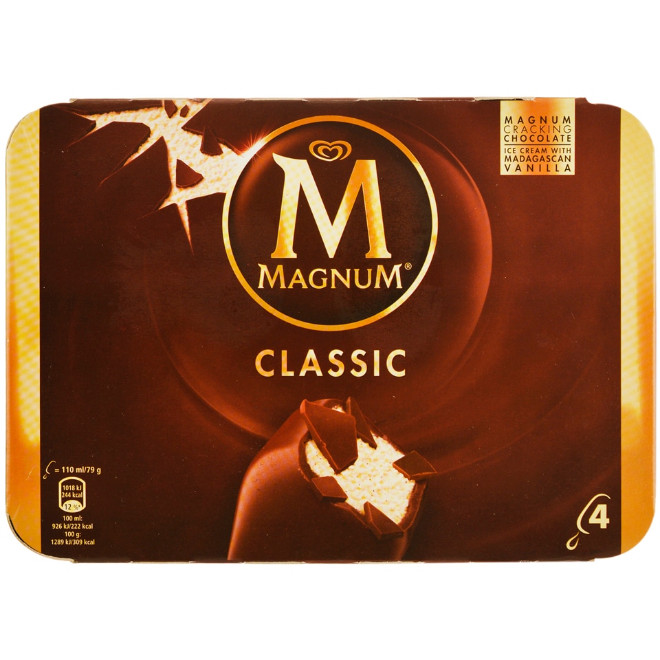 Magnum | Inghetata multipack classic 4x110ml | Mega-image
