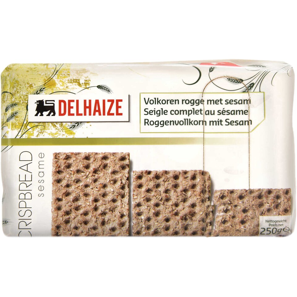 Delhaize | Felii de secara cu susan 250g | Mega-image