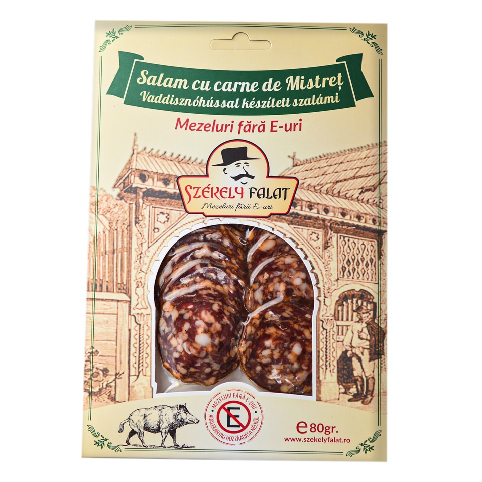 Szekely falat | Salam cu carne de Mistret 80g | Mega-image