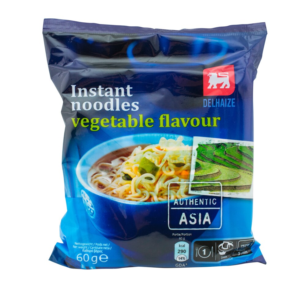 Delhaize | Supa instant cu gust de legume 60g | Mega-image