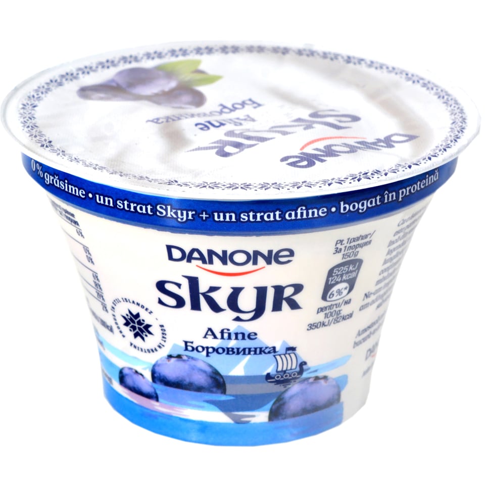 Danone | Iaurt skyr cu afine 150g | Mega-image