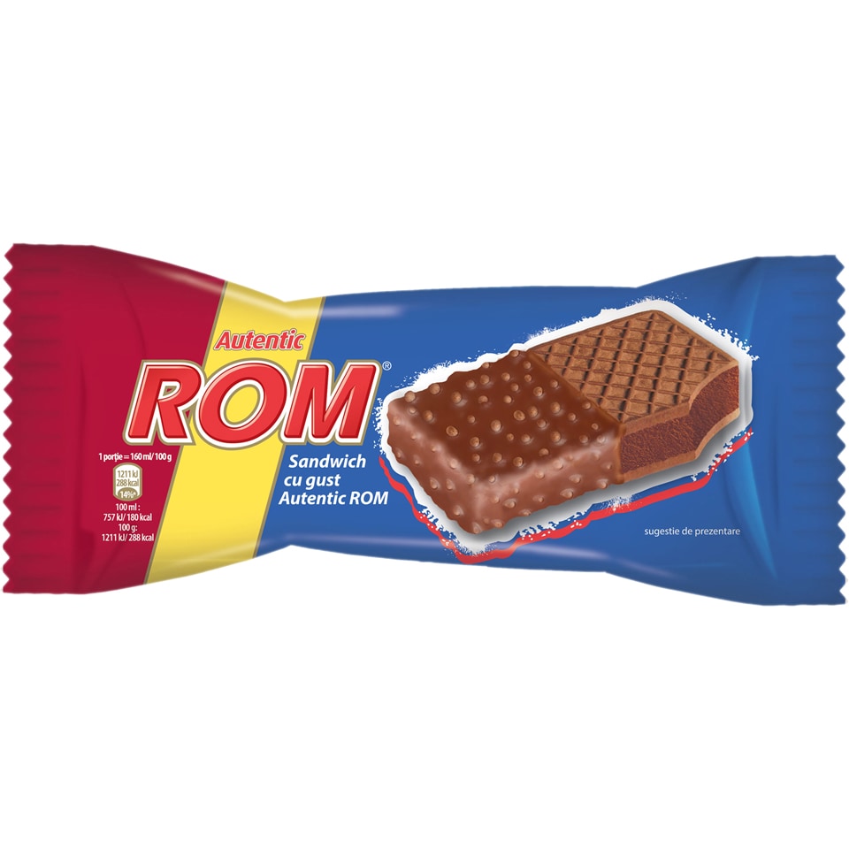 Napoca | Inghetata rom sandwich 84g | Mega-image