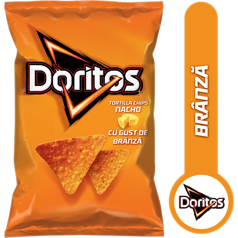 Doritos | Tortilla chips cu gust de branza 90g | Mega-image