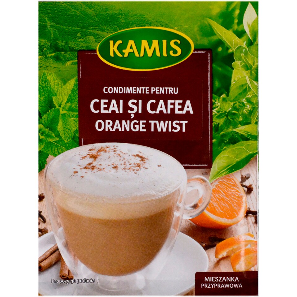 Kamis | Amestec de condimente pentru ceai si cafea Orange Twist 20g ...