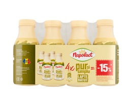 Napolact | Lapte batut 2% grasime 4x330g | Mega-image