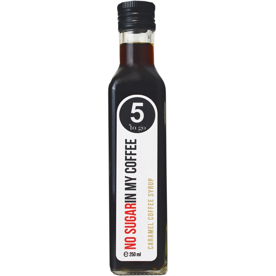5ToGo | Sirop pentru cafea caramel fara zahar 250ml | Mega-image