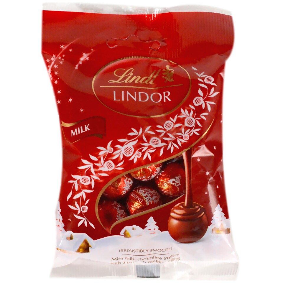 Lindt | Praline de ciocolata cu lapte 100g | Mega-image