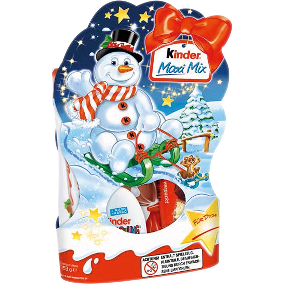 Kinder | Maxi | Ciocolata mix 153g | Mega-image