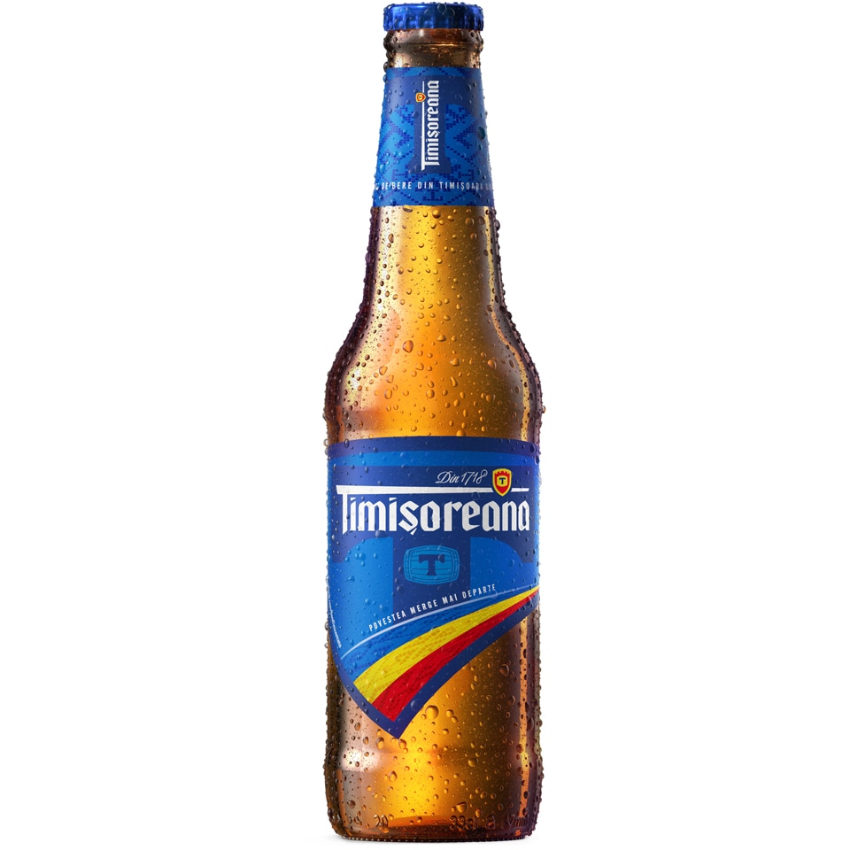 Timisoreana | Bere blonda 0.33l | Mega-image