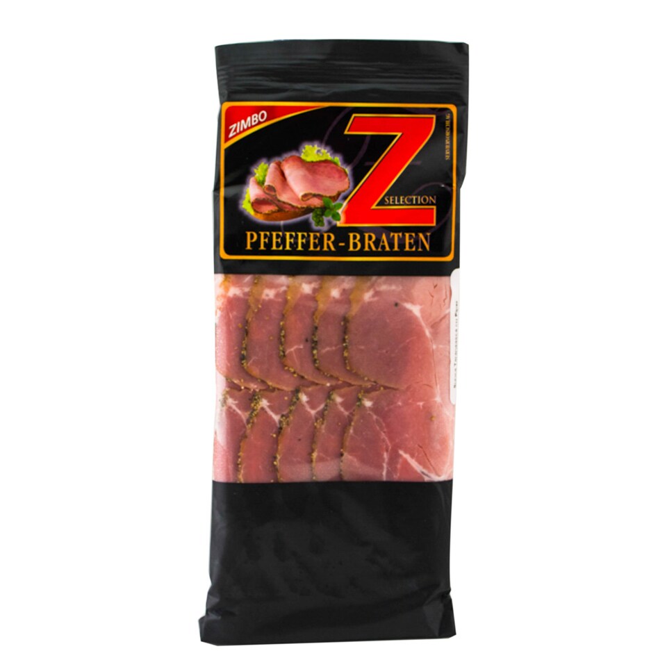 Zimbo | Z Selection | Sunca taraneasca cu piper 100g | Mega-image