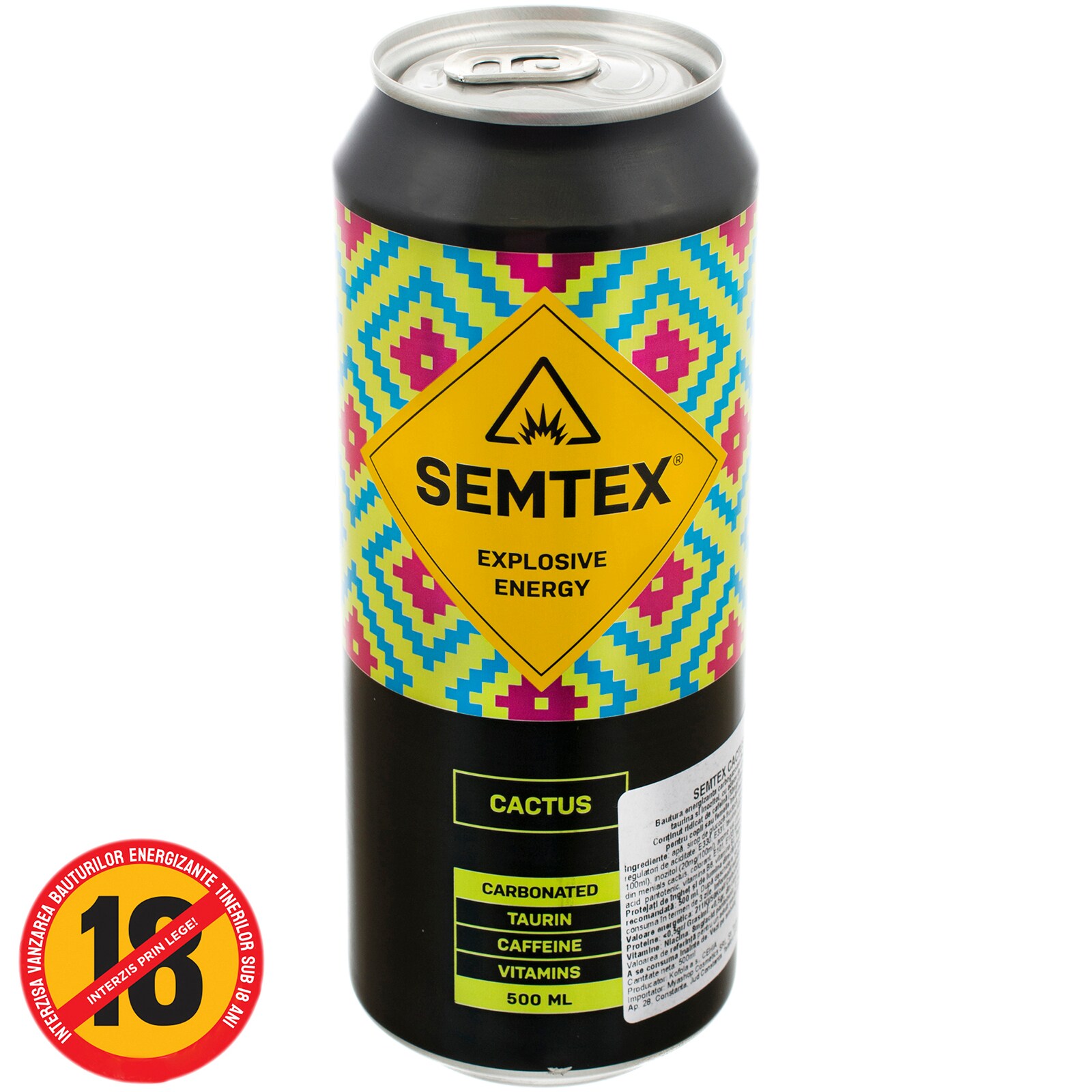 Semtex | Energizant cactus 0.5l | Mega-image