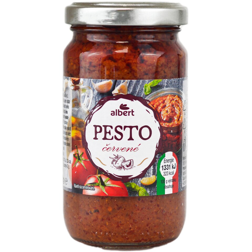 Albert | Pesto rosu 190g | Mega-image