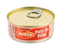 Rodna | Pate de porc cu 15% ficat 100g | Mega-image