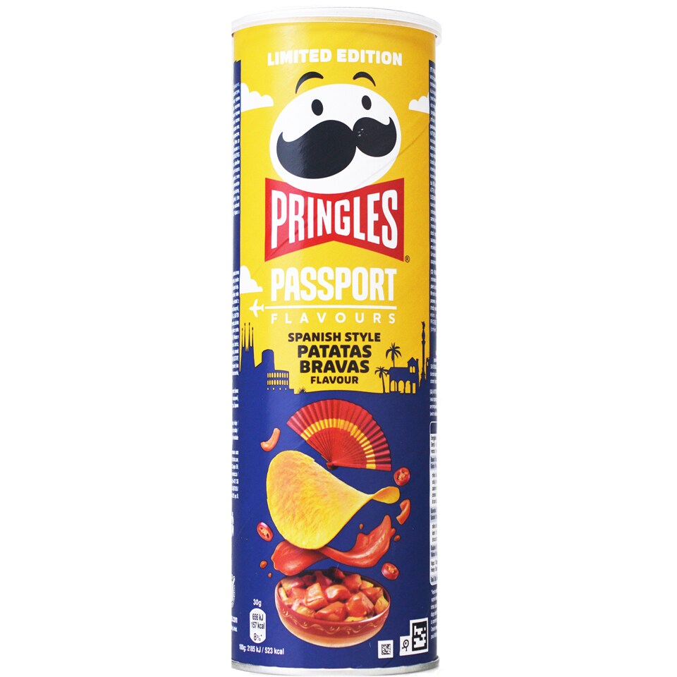 Pringles | Snacks Spanish Style Patatas Bravas 165g | Mega-image