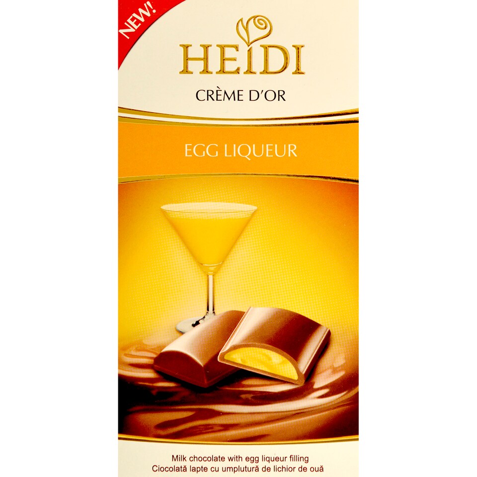 Heidi | Ciocolata cu lapte cu crema de lichior de ou 90g | Mega-image