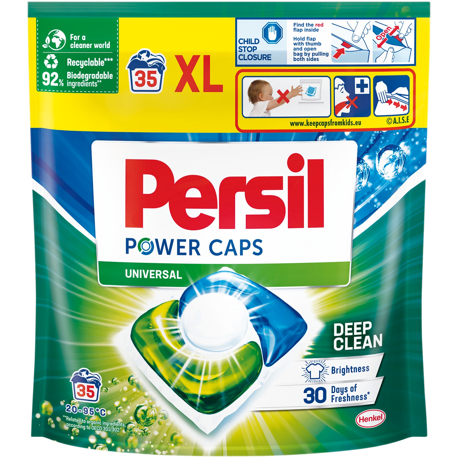 Persil | Detergent Universal, 35 capsule | Mega-image