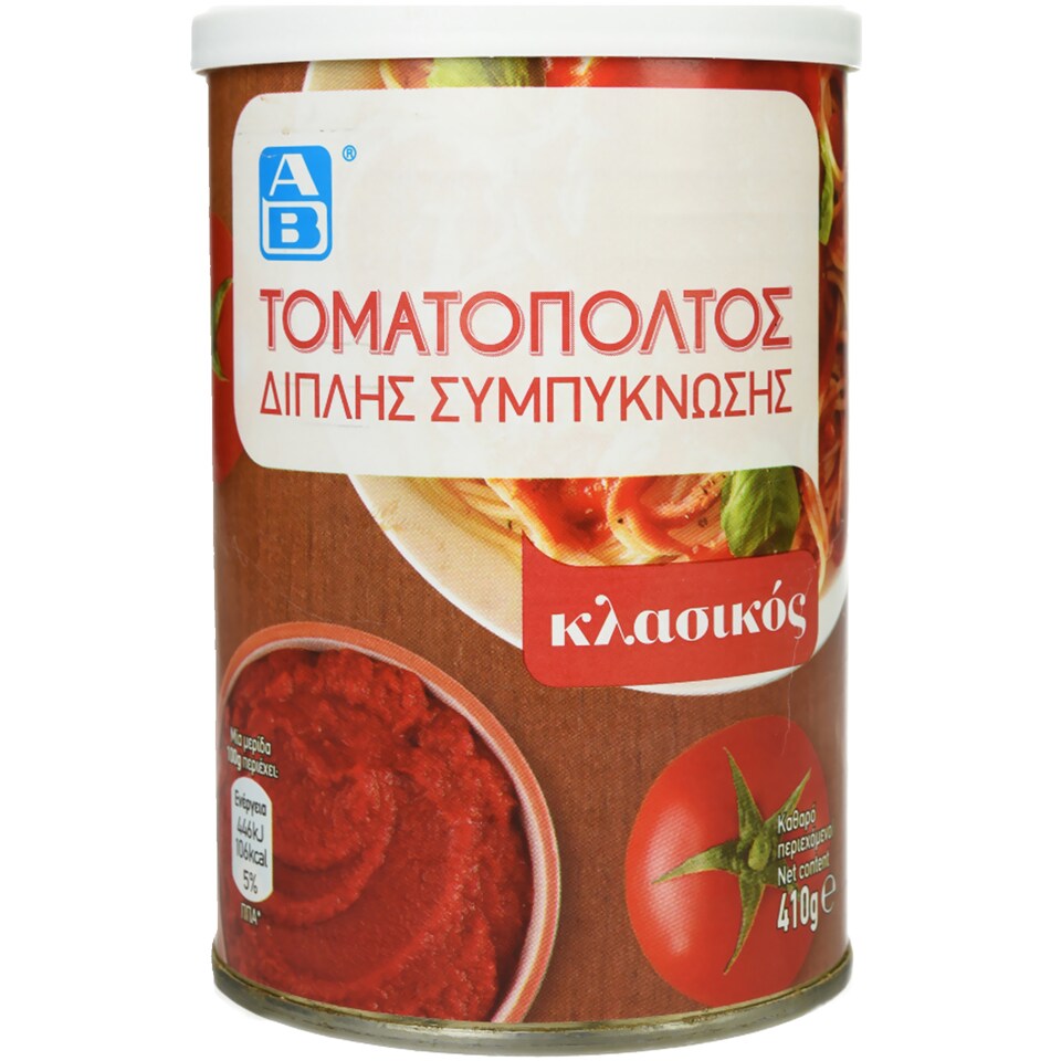 AB | Pasta de tomate concentrata 410g | Mega-image