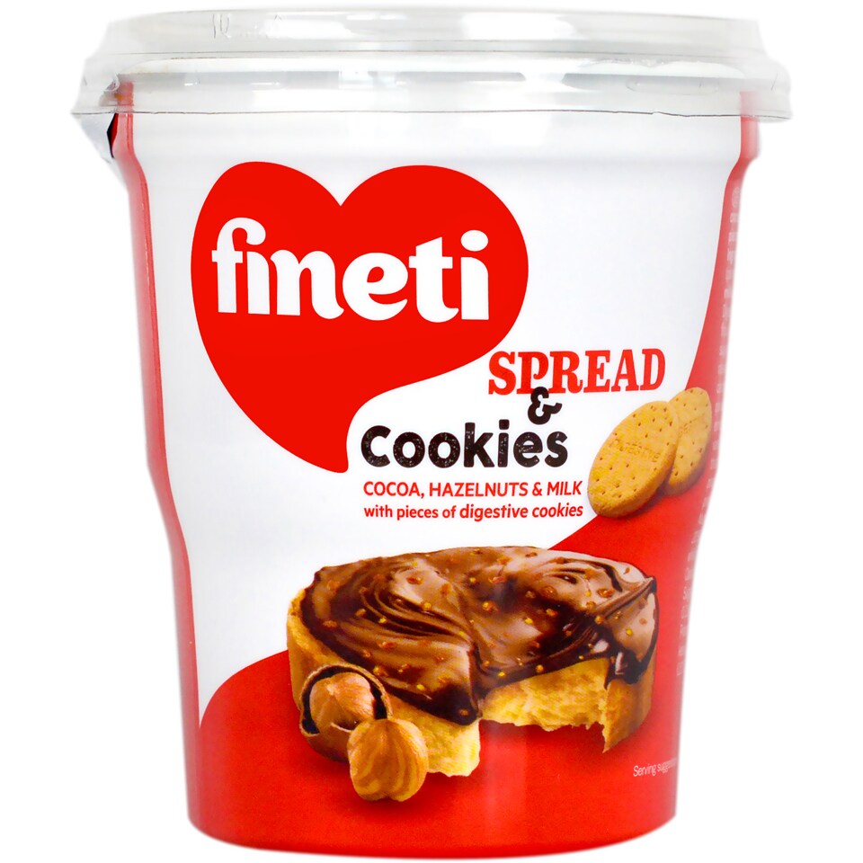 Fineti | Crema tartinabila Spread & Cookies 370g | Mega-image