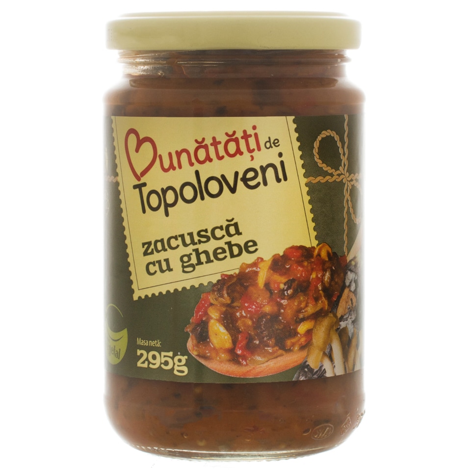 Bunatati de Topoloveni | Zacusca de ghebe 300g | Mega-image