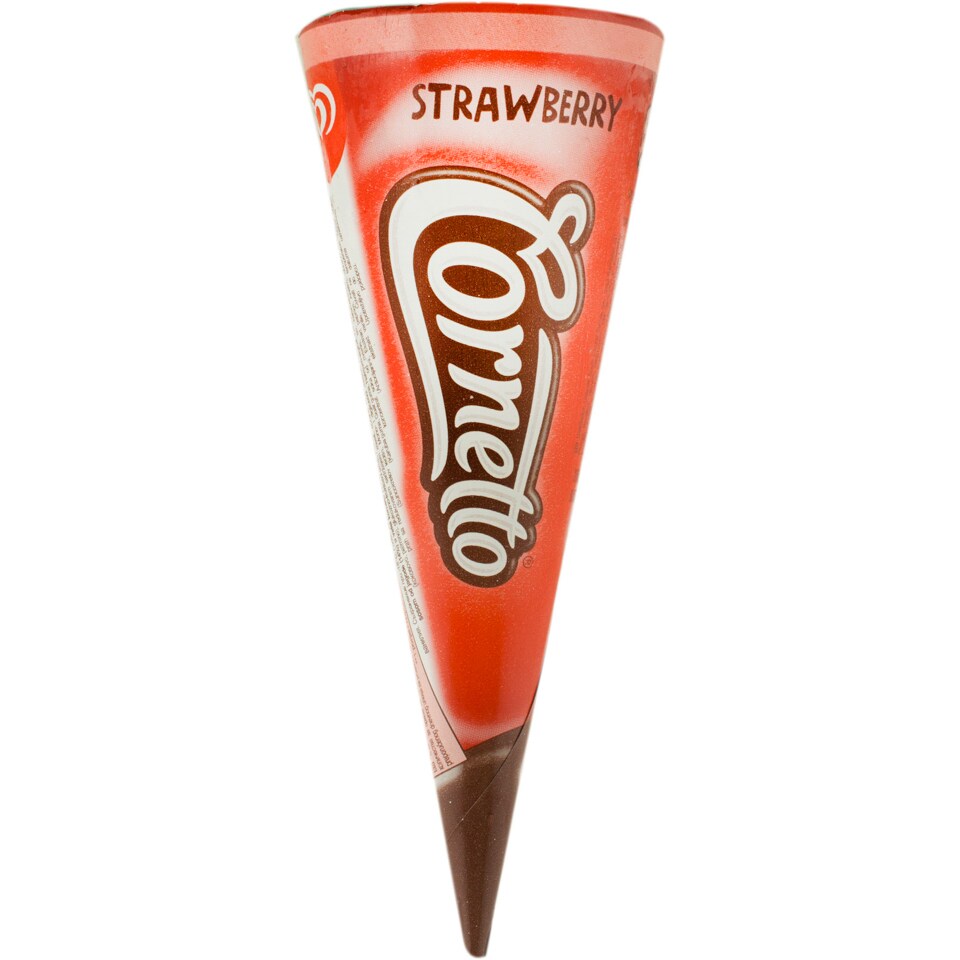 Cornetto | Inghetata cu capsuni 125ml | Mega-image