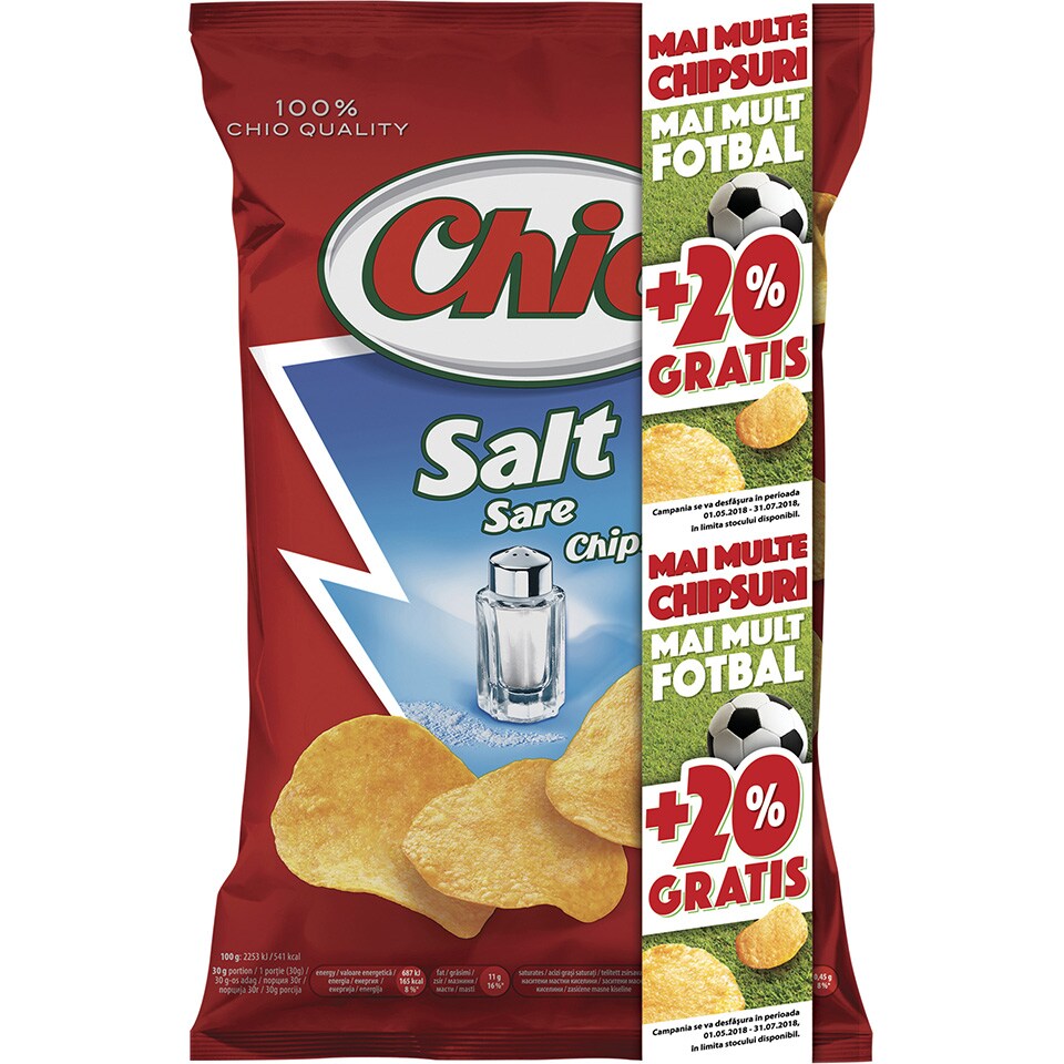 Chio | Chipsuri cu sare 100g | Mega-image