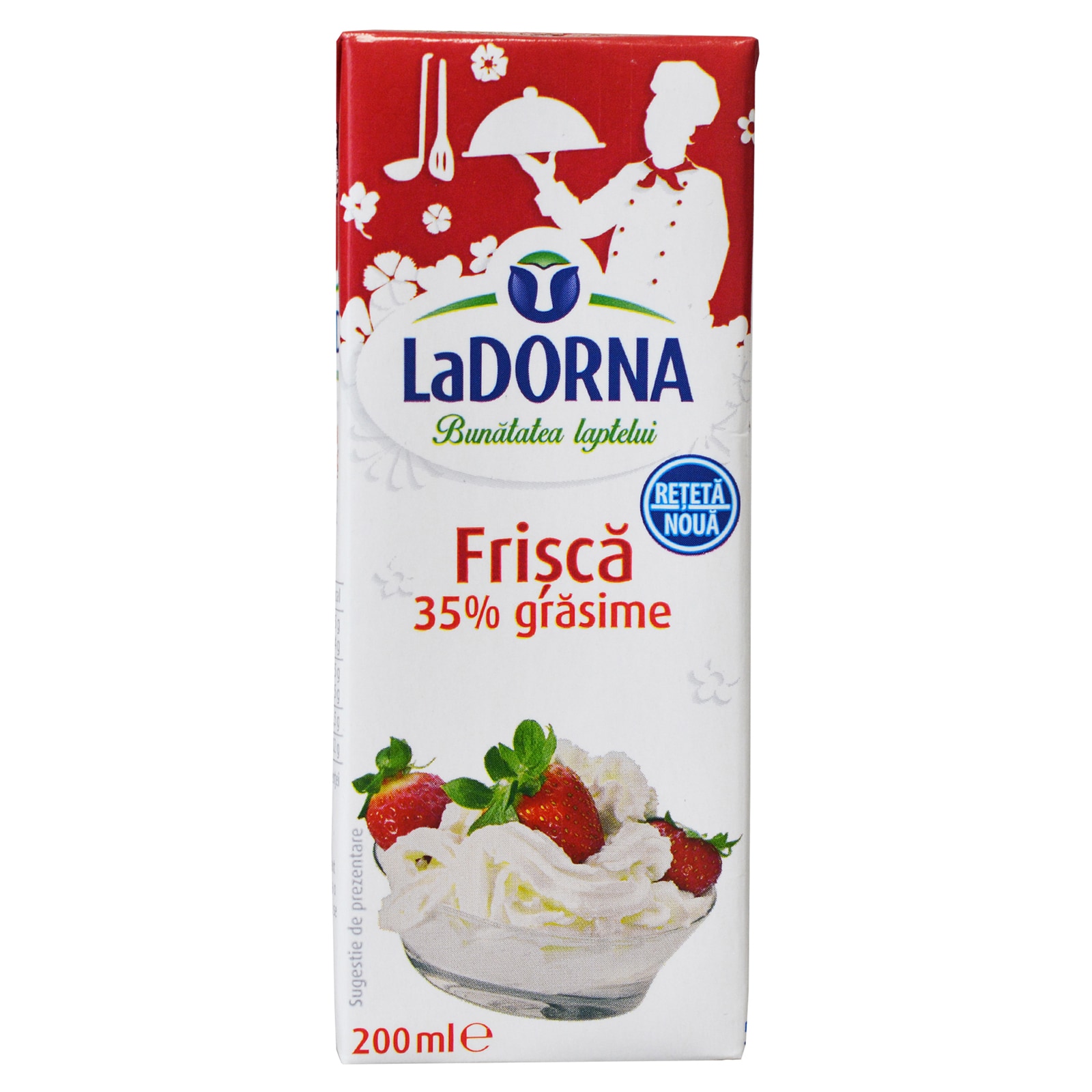 LaDORNA | Smantana pentru frisca, 35% grasime 200ml | Mega-image