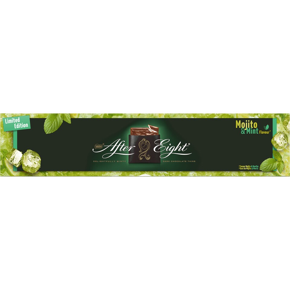 After Eight | Praline cu ciocolata neagra si gust de mojito si menta ...